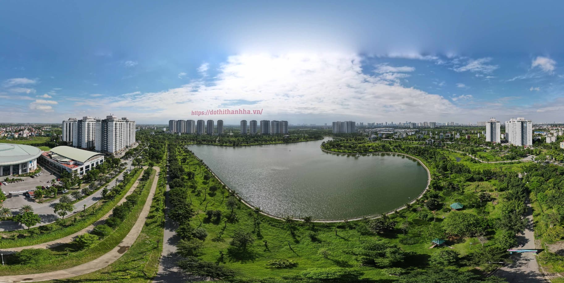 View Panorama 360° | Hồ điều hoà Thanh Hà B Ngày 25/5/2025
